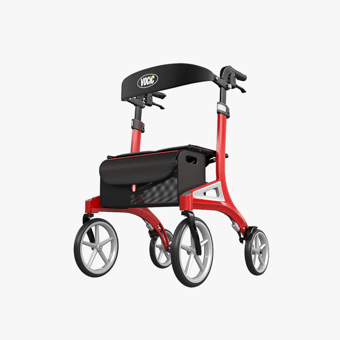 Lightweight Rollator Walker – Vocic Z71 with Seat & Brakes